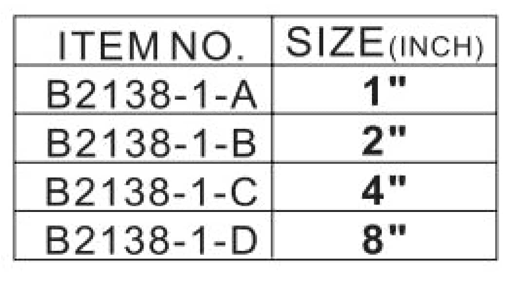 H.C.B-B2138-1 FIXED HOOK - DC Truck